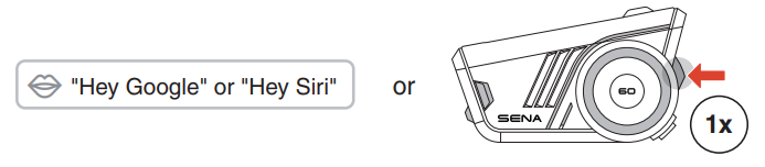Siri or Google Assistant – Sena Technologies Help Desk