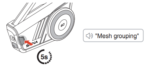 Group Mesh – Sena Technologies Help Desk