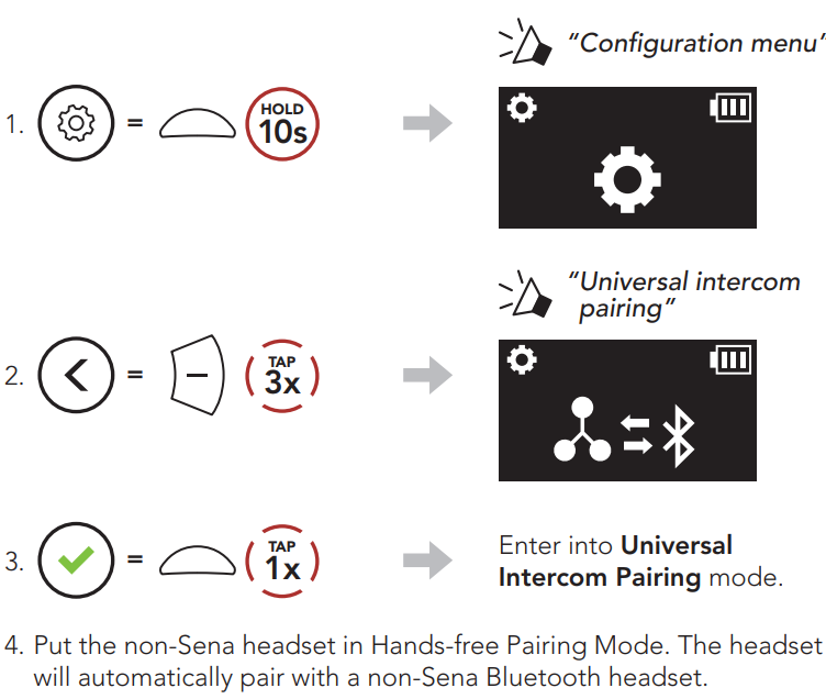 Universal Intercom – Sena Technologies Help Desk