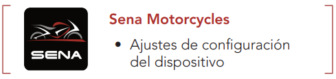Aplicación Sena Motorcycles – Sena Technologies Help Desk
